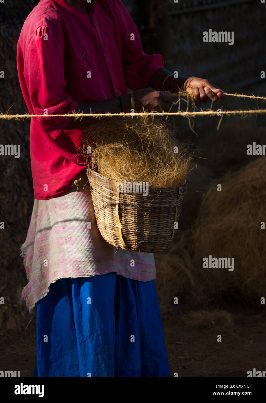 Hemp rope making hi-res stock photography and images - Alamy