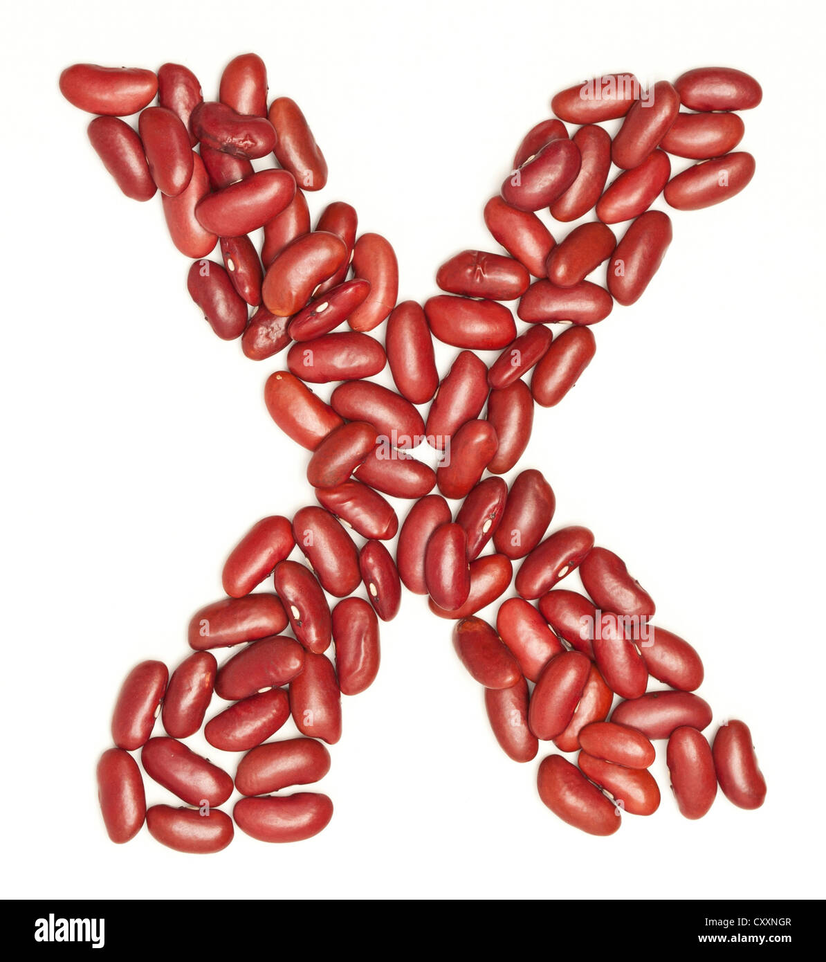 Red x alphabet hi-res stock photography and images - Alamy