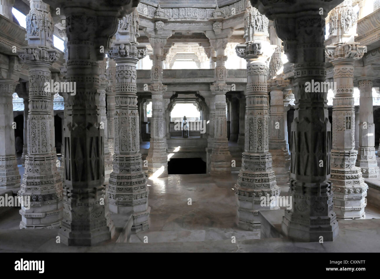 Indian temples inside interior hi-res stock photography and images - Alamy
