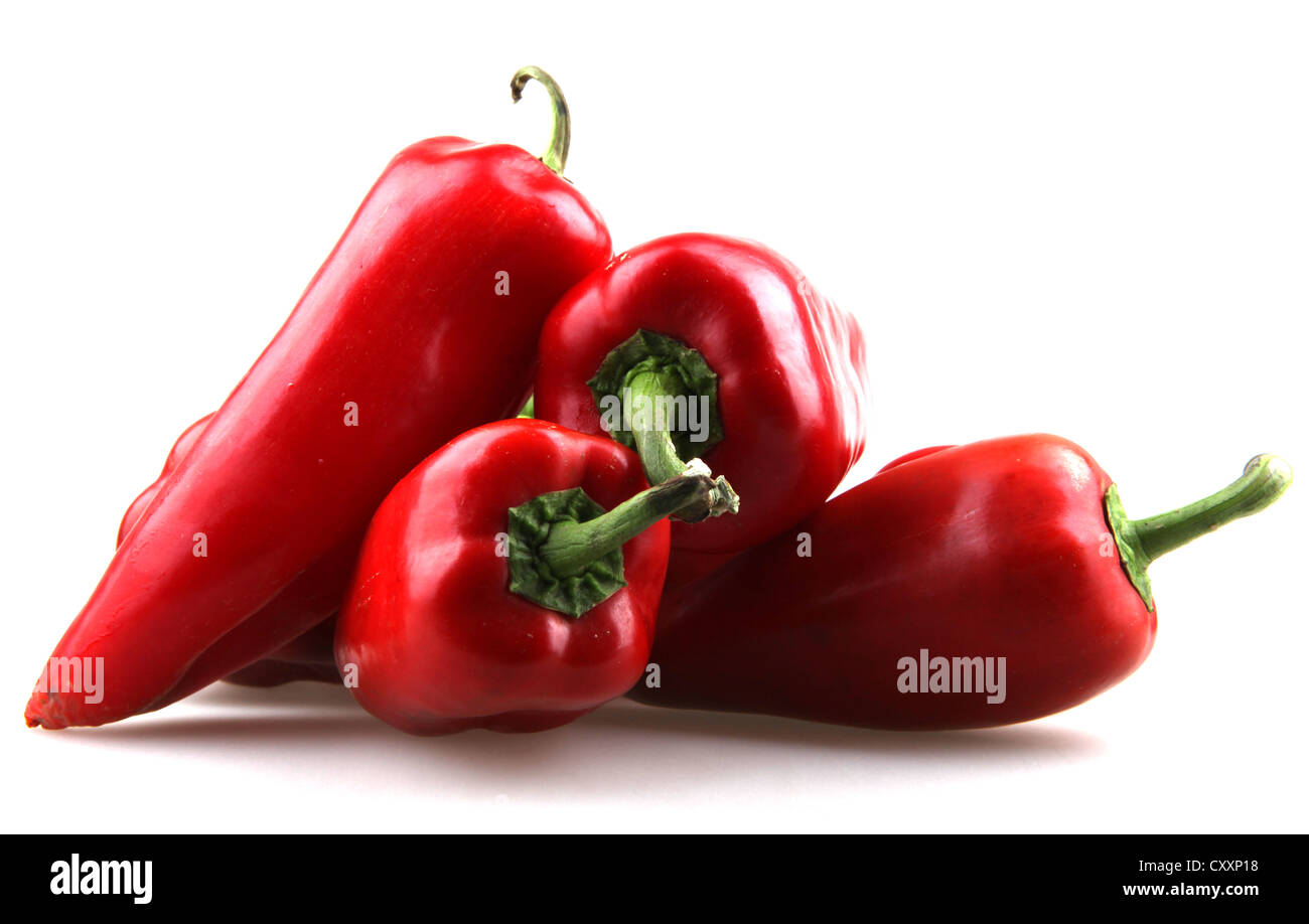Red chilli peppers Stock Photo - Alamy