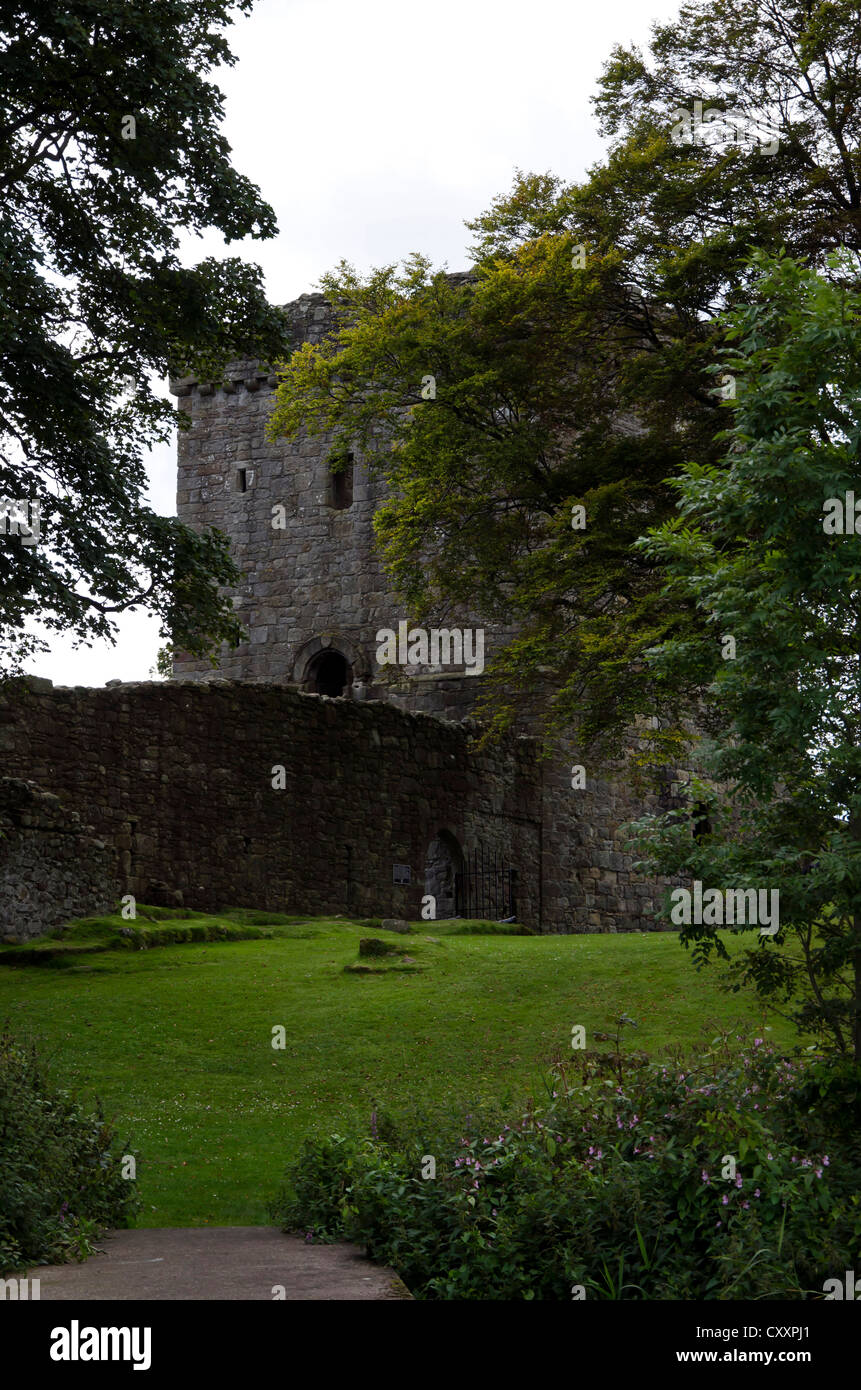 Loch Leven Castle on an island near Kinross, Scotland Stock Photo - Alamy