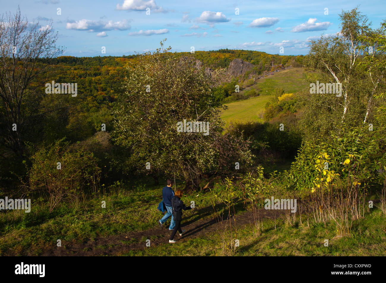 Divoká Šárka the Sarka valley Liboc district Prague Czech Republic ...