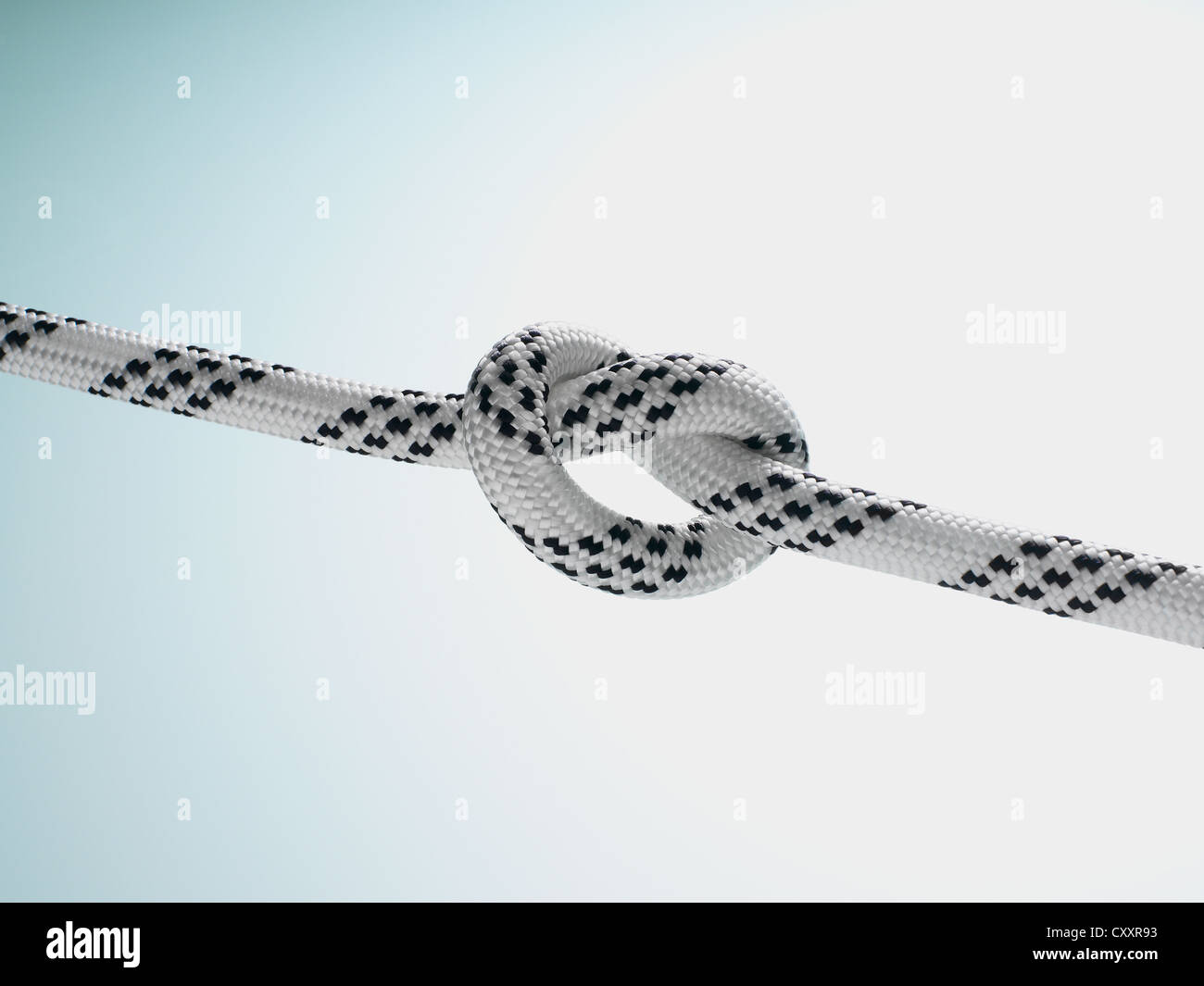 Knotted rope black and white hi-res stock photography and images - Alamy