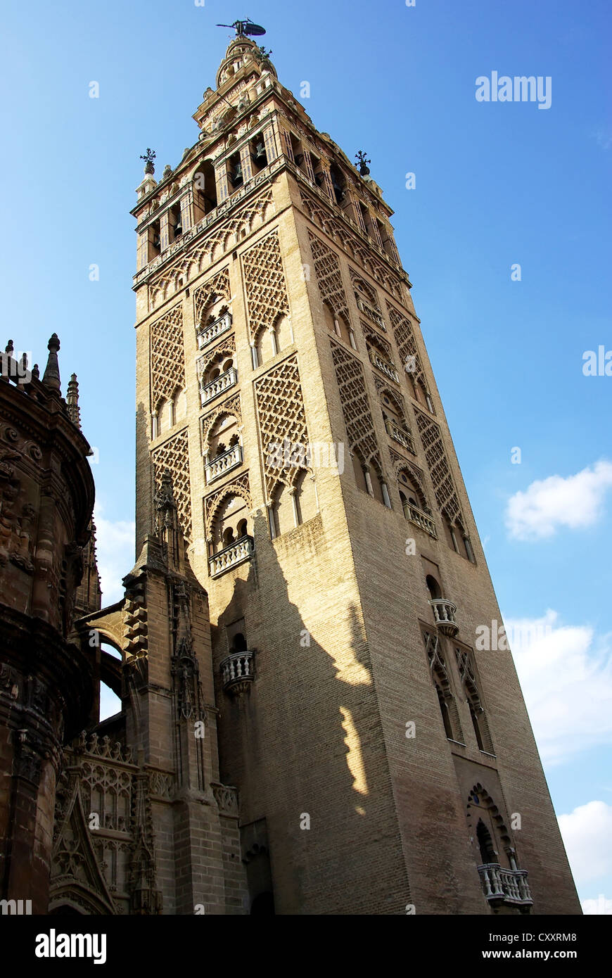 The Giralda Tower in Seville , Spain Stock Photo - Alamy