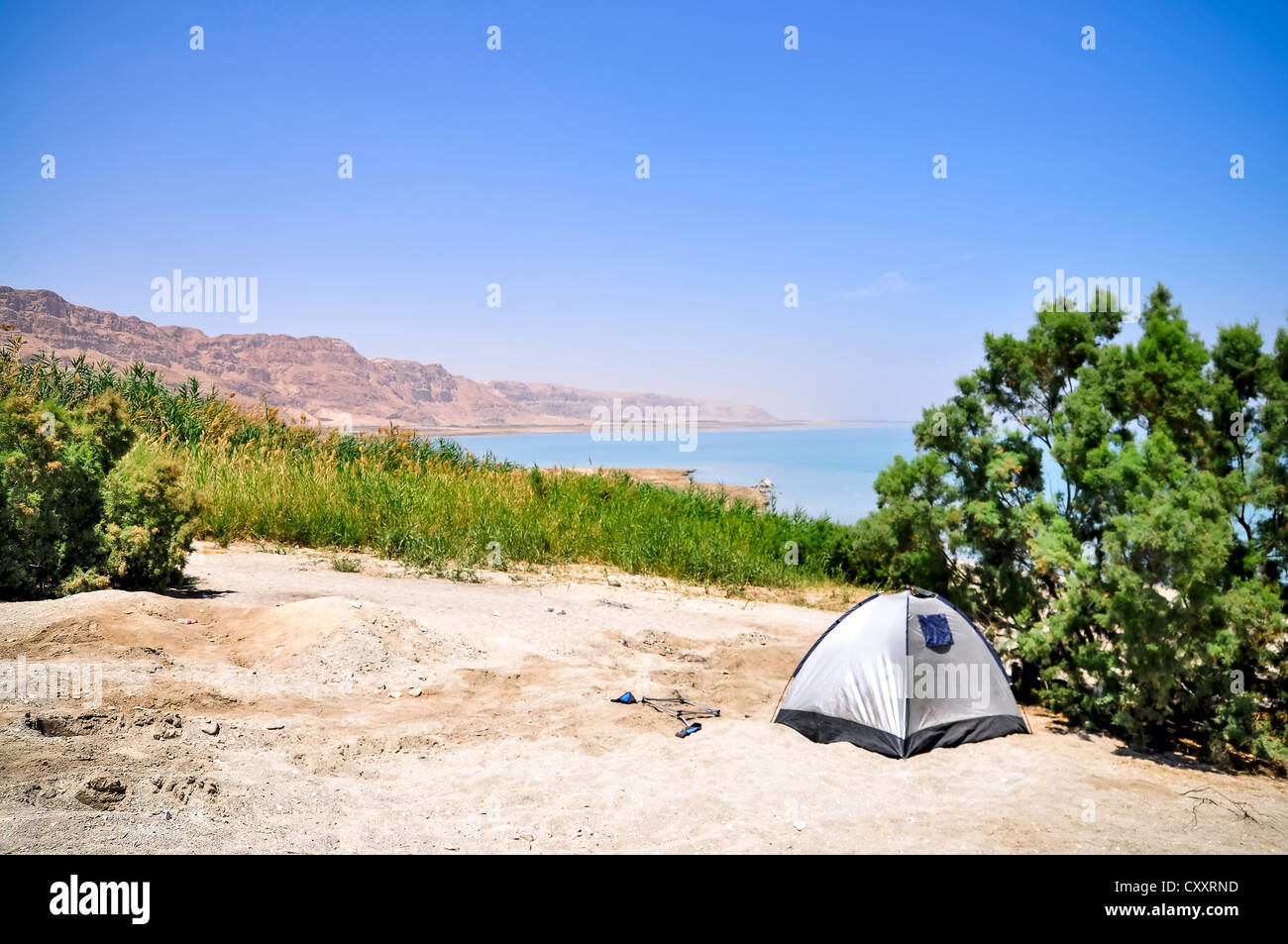 Tent coast landscape hi-res stock photography and images - Alamy