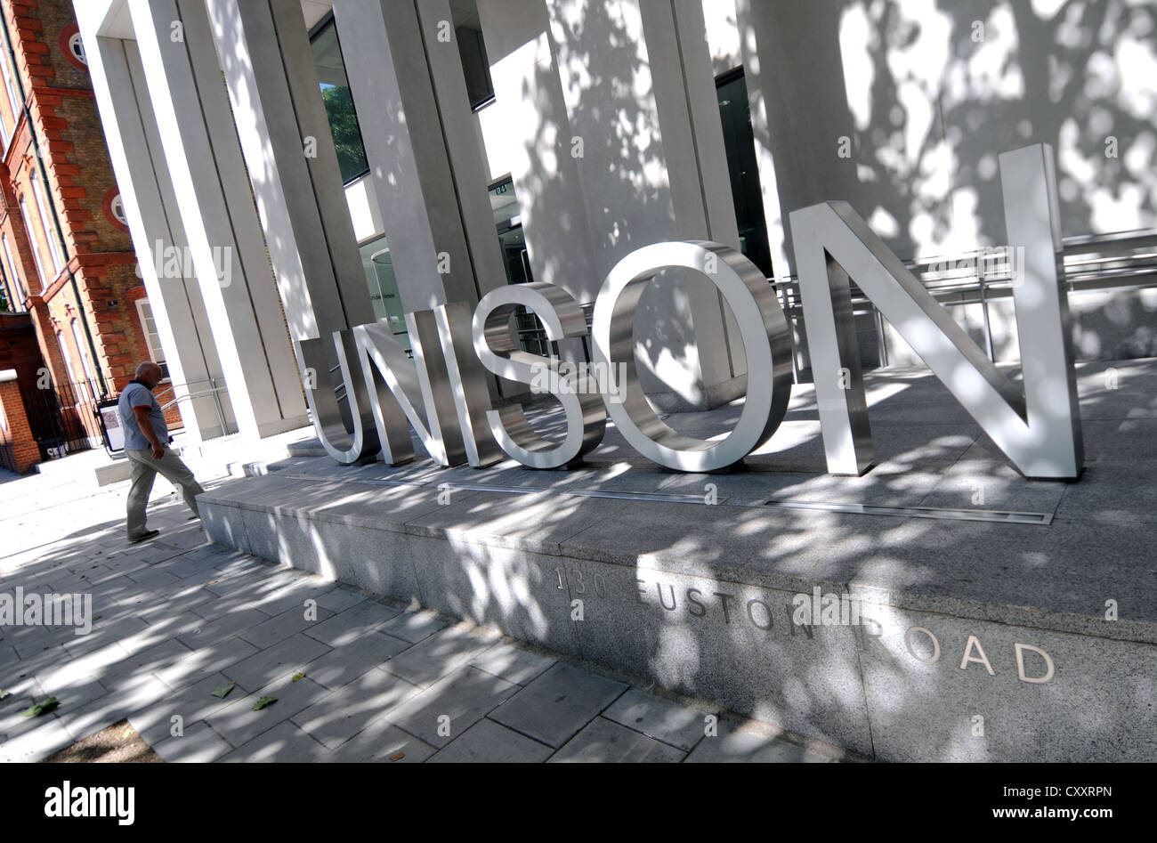UNISON Headquarters, "Euston Road", London, England, Britain, UK Stock ...