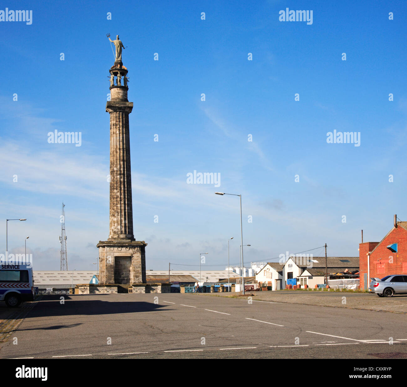 Britannia monument hi-res stock photography and images - Alamy