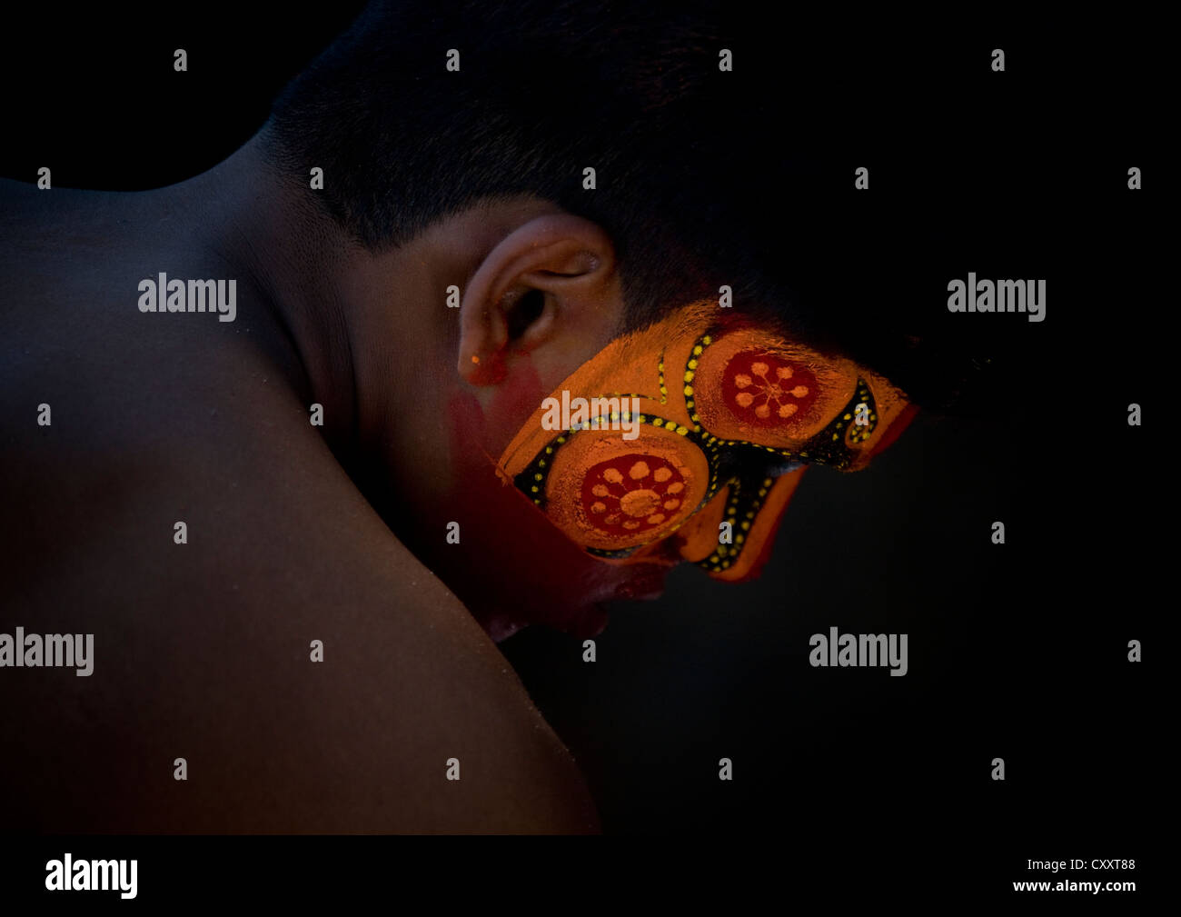 Theyyam rear view hi-res stock photography and images - Alamy