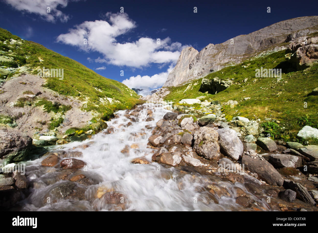 Spectacular alpine landscape Stock Photo - Alamy