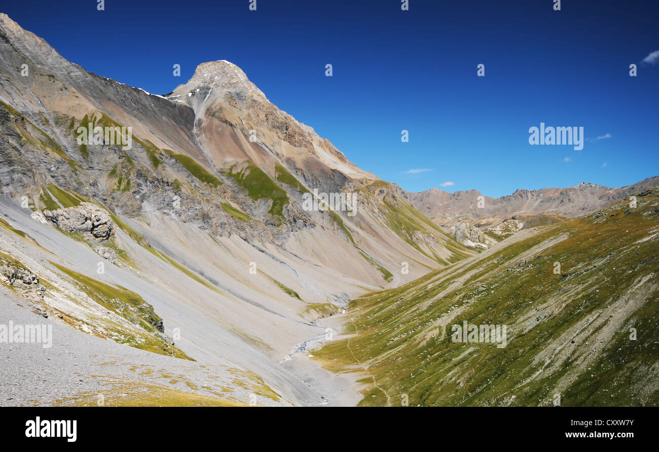 Alpine landscape in summer Stock Photo - Alamy