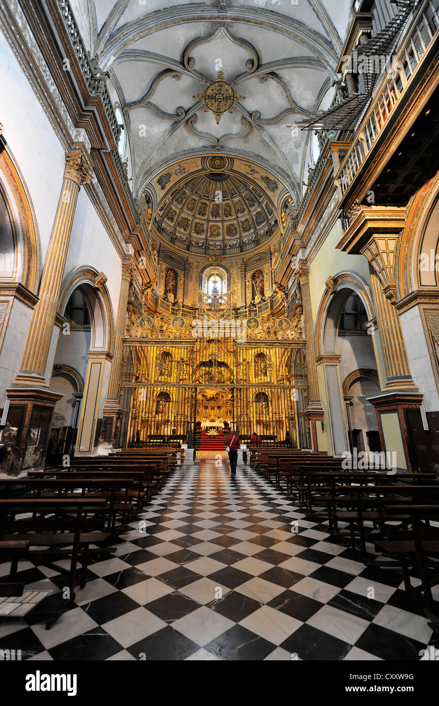 Interior, Capilla del Salvador, Redeemer Chapel or Holy Chapel of the ...