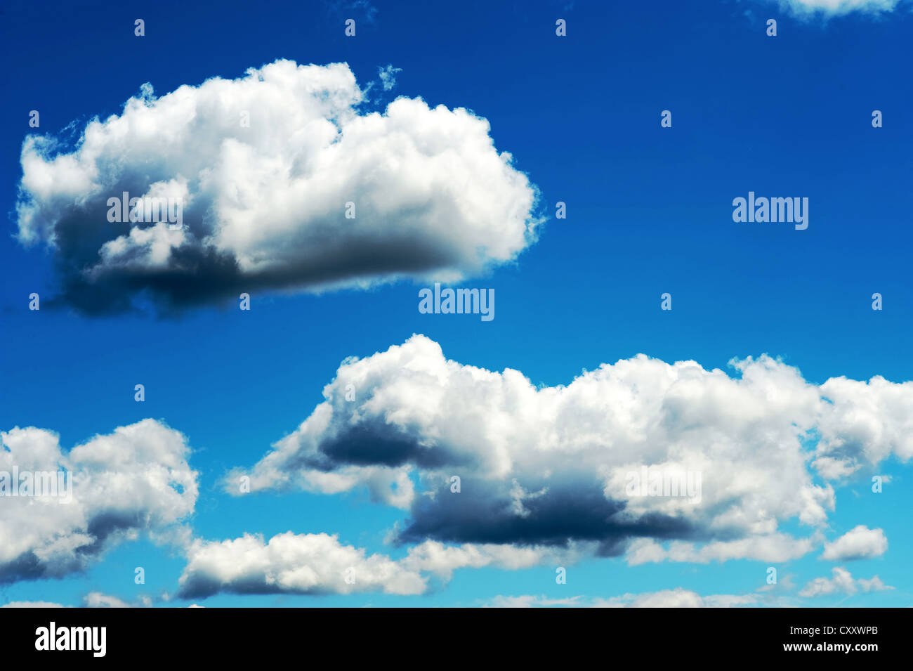 Big clouds in blue sky Stock Photo - Alamy