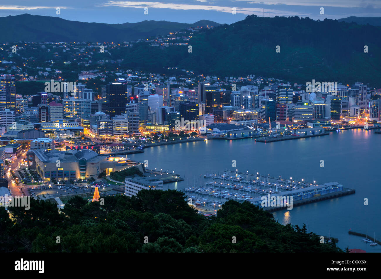 Wellington harbour hi-res stock photography and images - Alamy