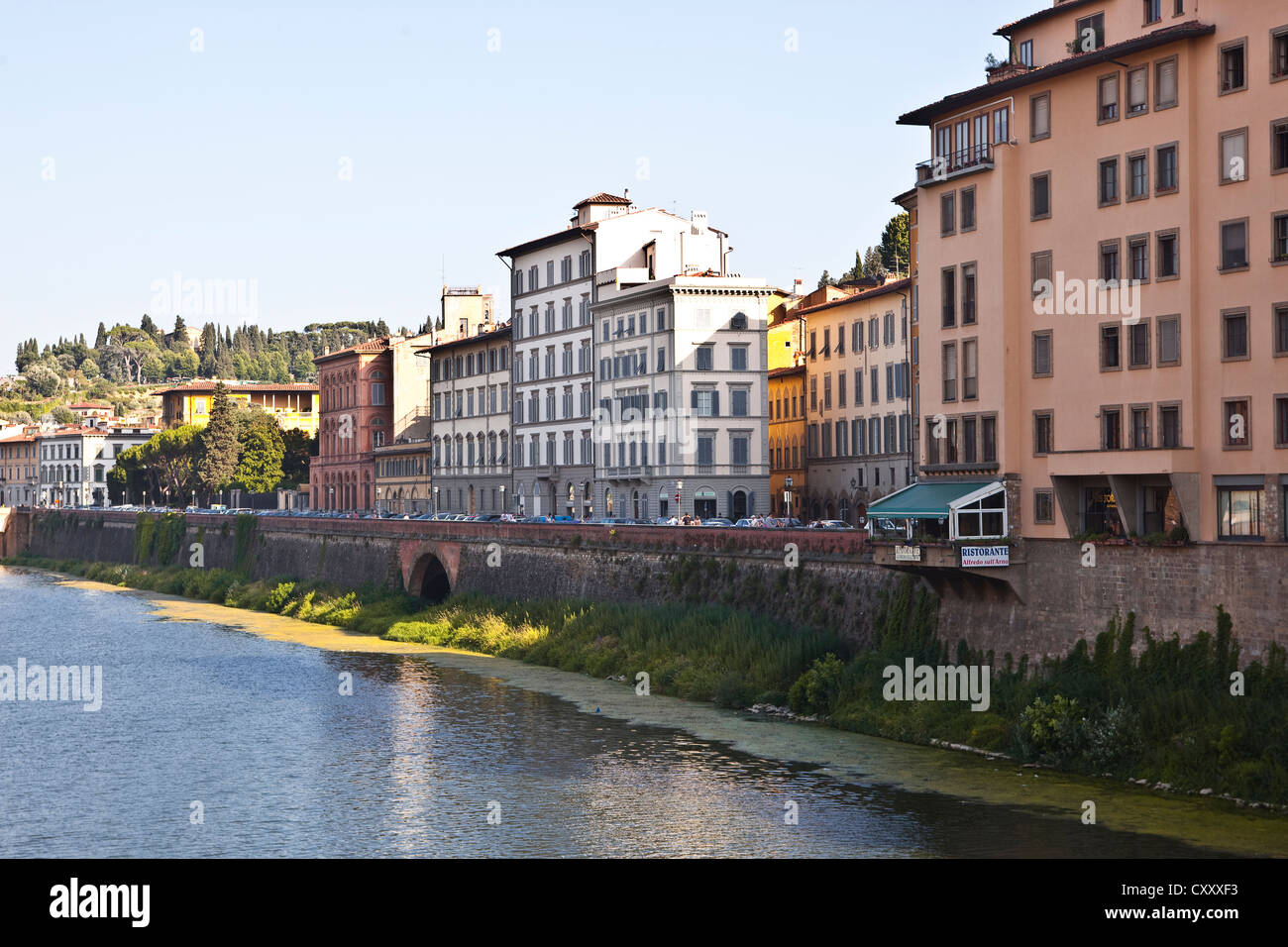 Typical building facade in Florence, Italy Stock Photo - Alamy