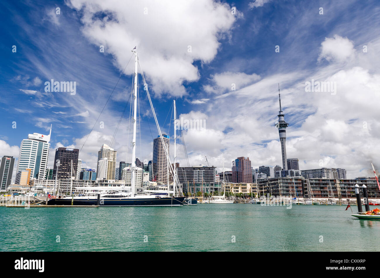Auckland harbour hi-res stock photography and images - Alamy