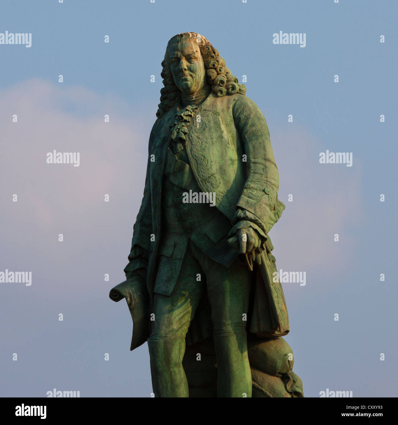 Statue Of Joseph François Dupleix, Former Governor General Of French ...