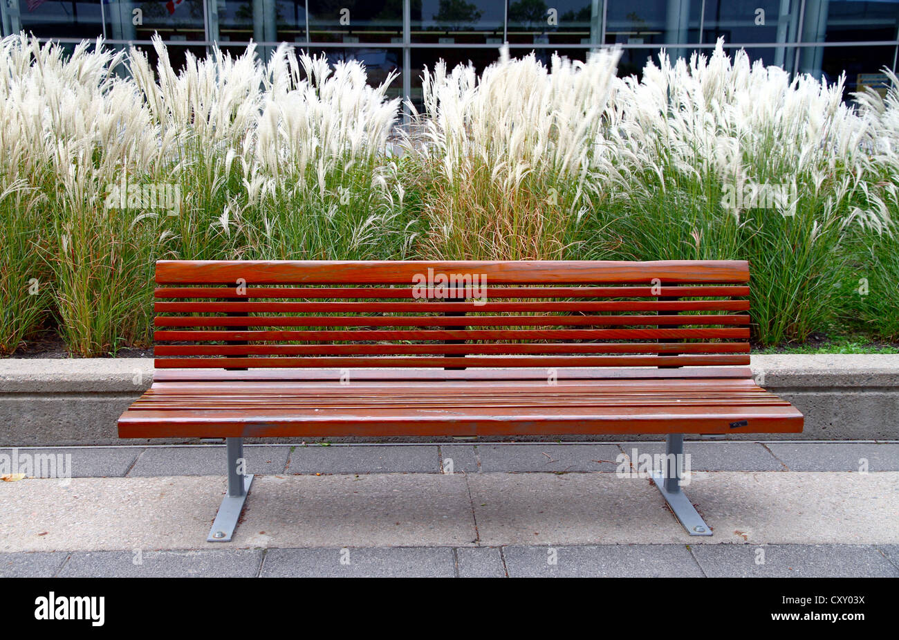 Red bench hi-res stock photography and images - Alamy