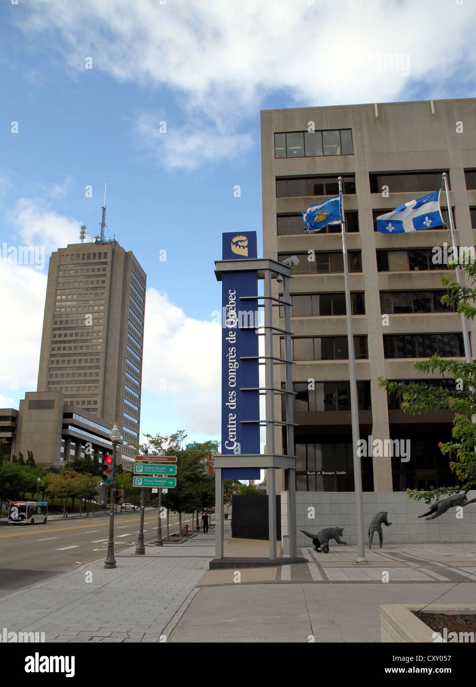 Congress Centre Quebec City Stock Photo - Alamy