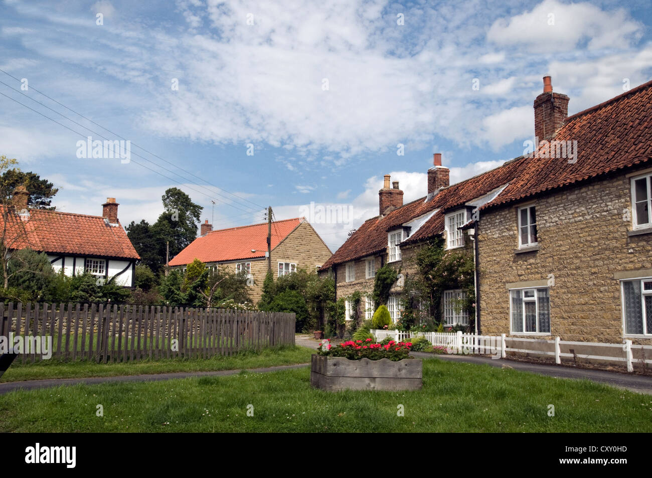 village of Thornton-Le-Dale Yorkshire Stock Photo - Alamy