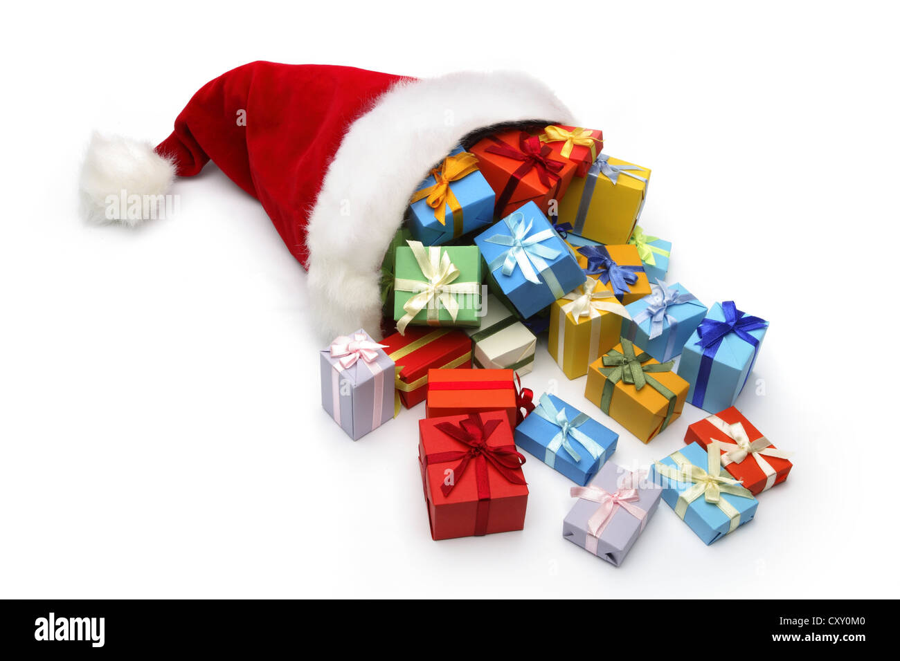 Santa claus hat hats Cut Out Stock Images & Pictures - Alamy