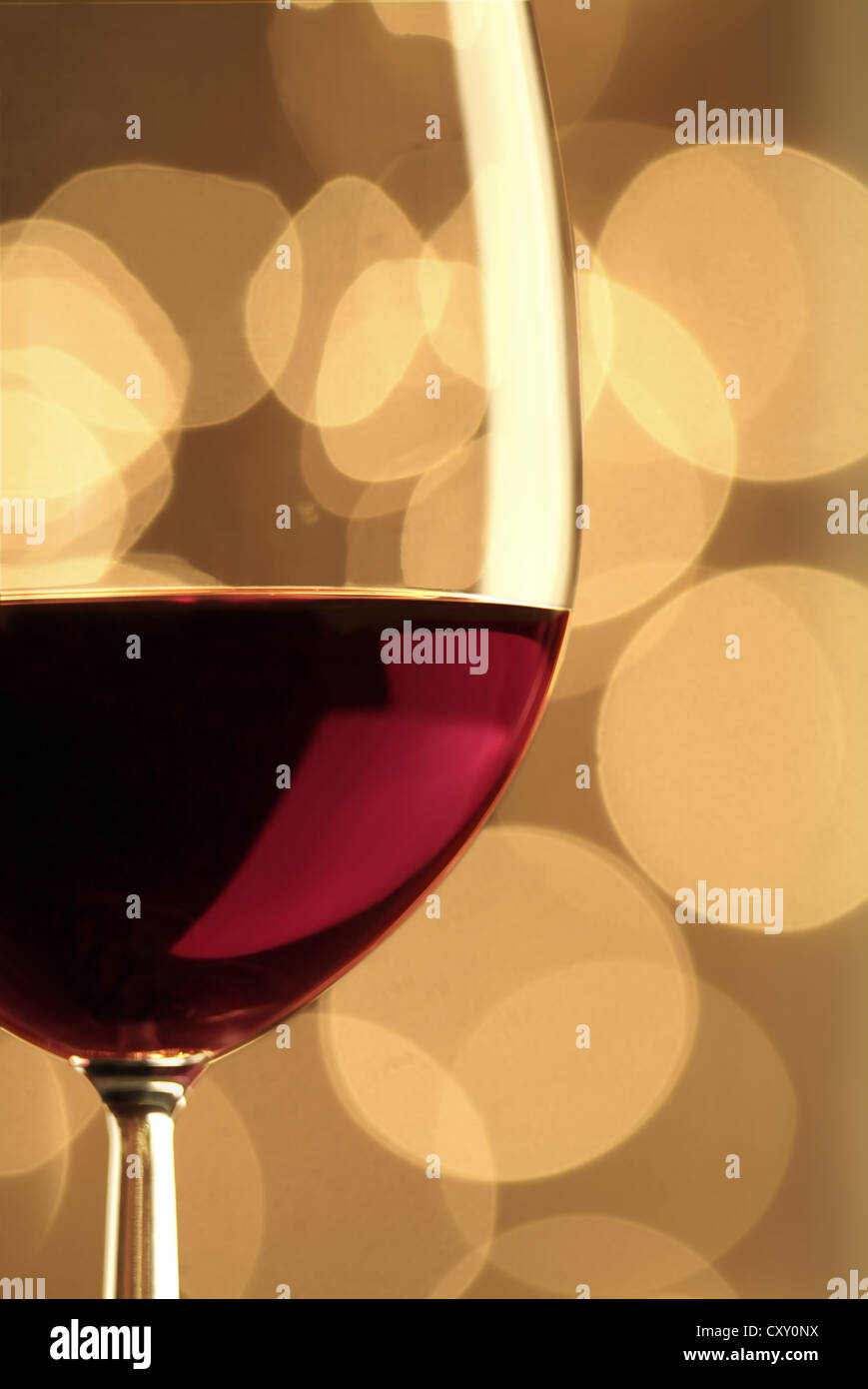 Red wine glass Stock Photo - Alamy