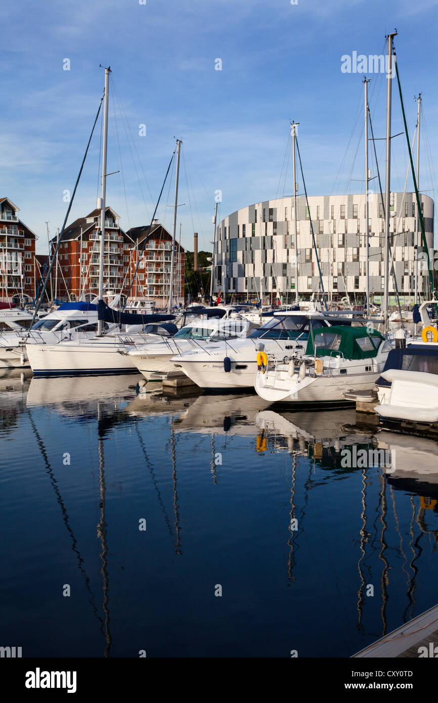 Ipswich Haven Marina and University Campus Suffolk Waterfront Building ...
