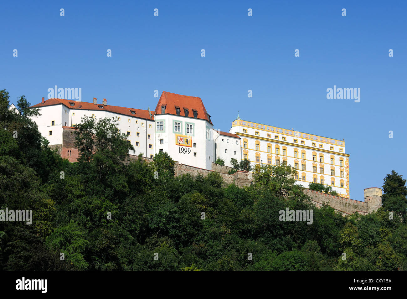 Veste Oberhaus fortress, Passau, Lower Bavaria, Bavaria, PublicGround ...