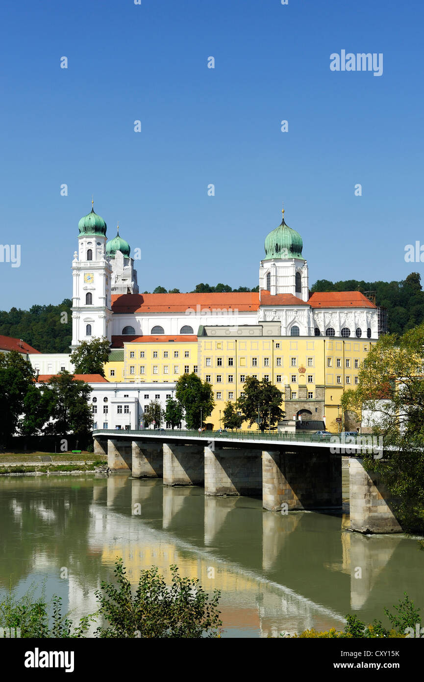 Bridge crossing a river in passau hi-res stock photography and images ...