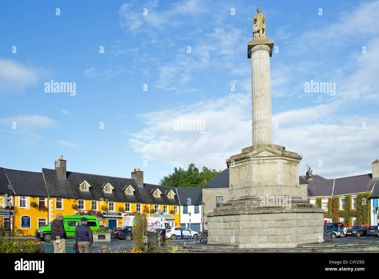 market square and octagon, Westport, County Mayo, Republic of Ireland ...
