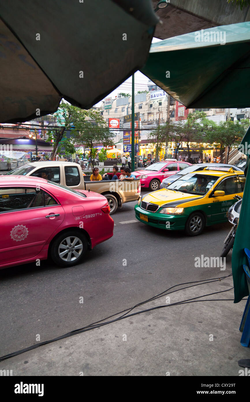 Heavy Traffic in Bangkok, Thailand Stock Photo - Alamy