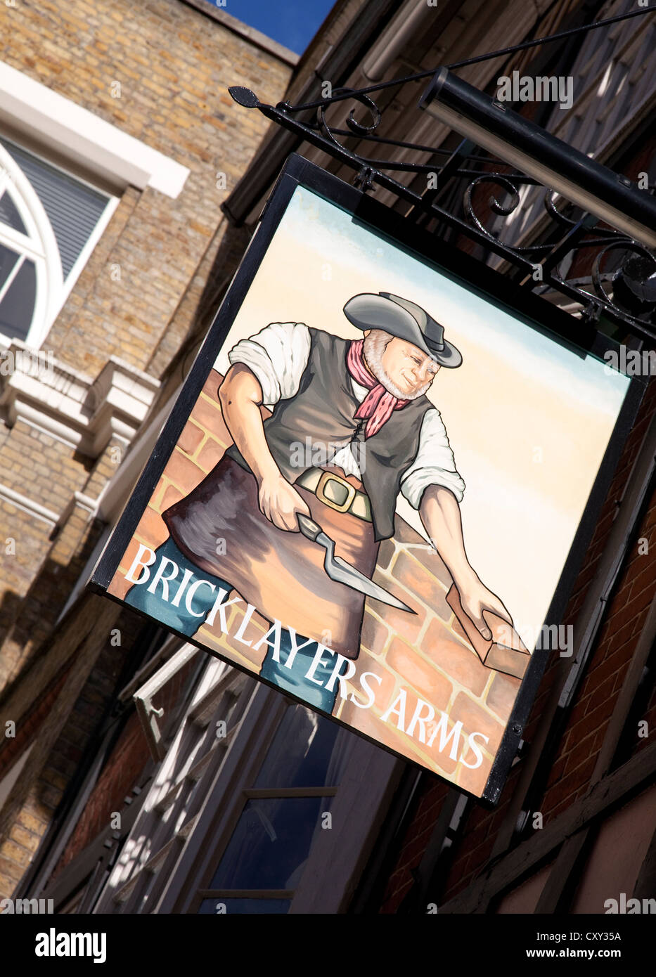 Bricklayers arms hi-res stock photography and images - Alamy