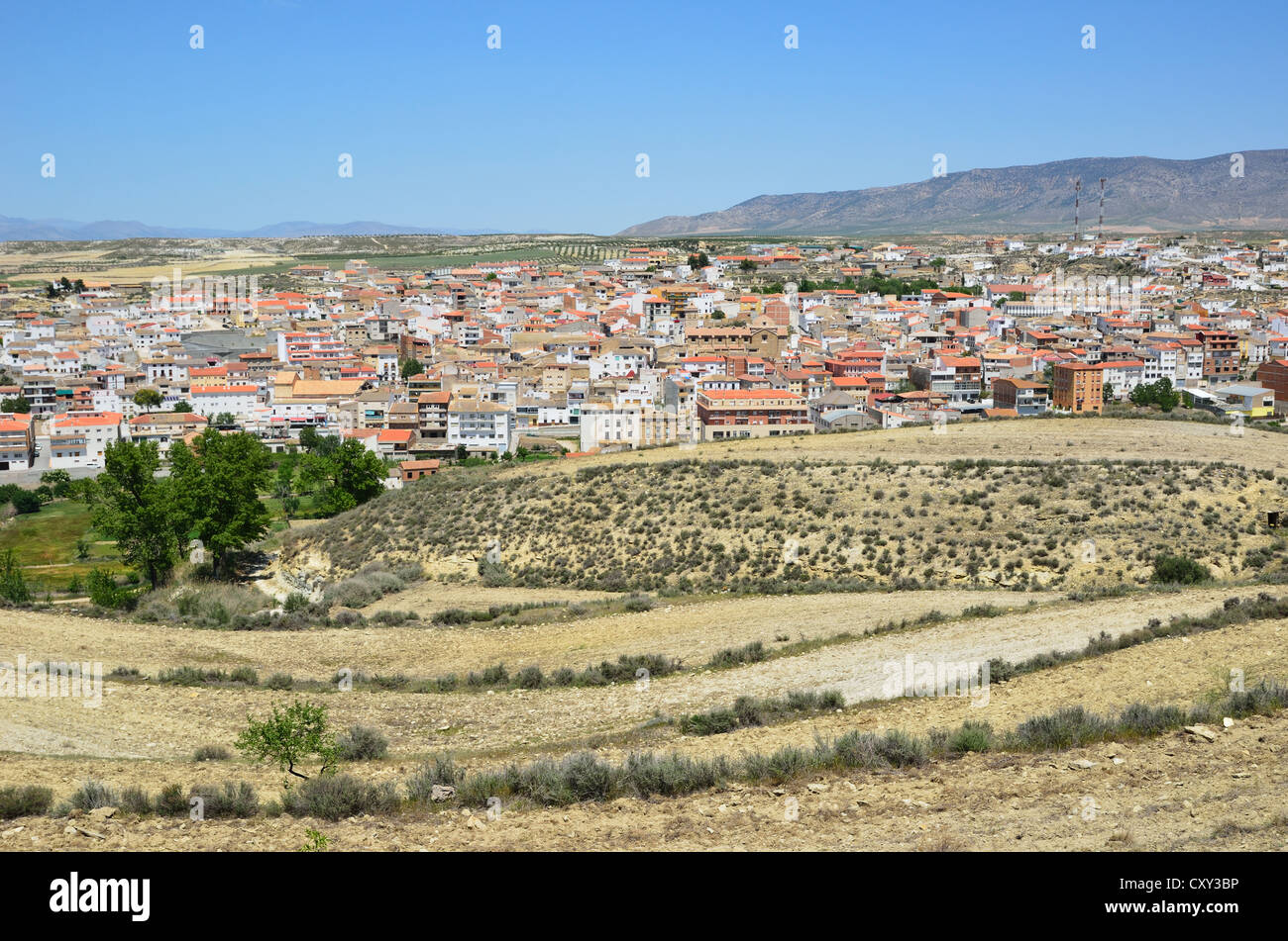 Spring view of Granada Stock Photo - Alamy