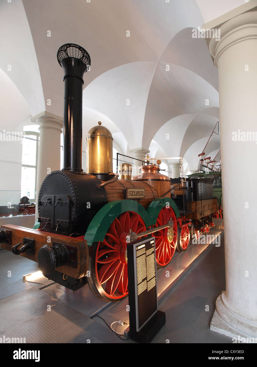 Saxonia locomotive hi-res stock photography and images - Alamy