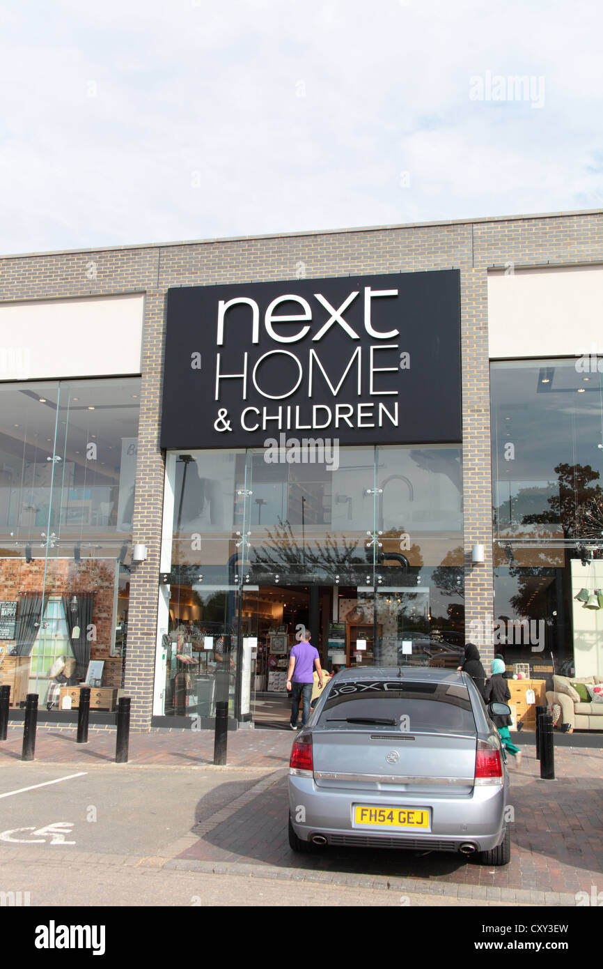 Next home & children store Stock Photo - Alamy