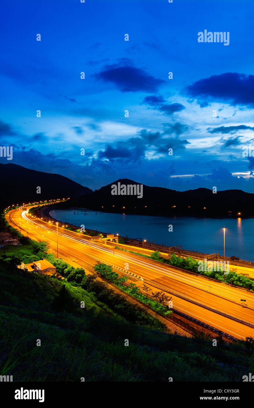Macau bay traffic bridge road hi-res stock photography and images - Alamy