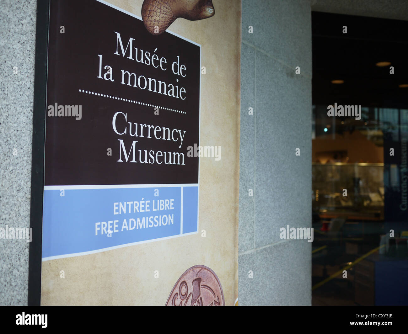 currency museum ottawa canada Stock Photo - Alamy