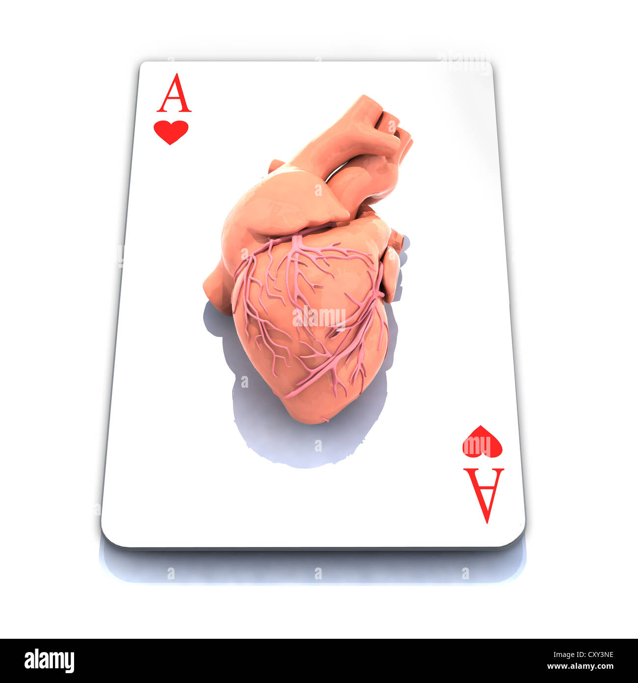 Red card table tower Cut Out Stock Images & Pictures - Alamy