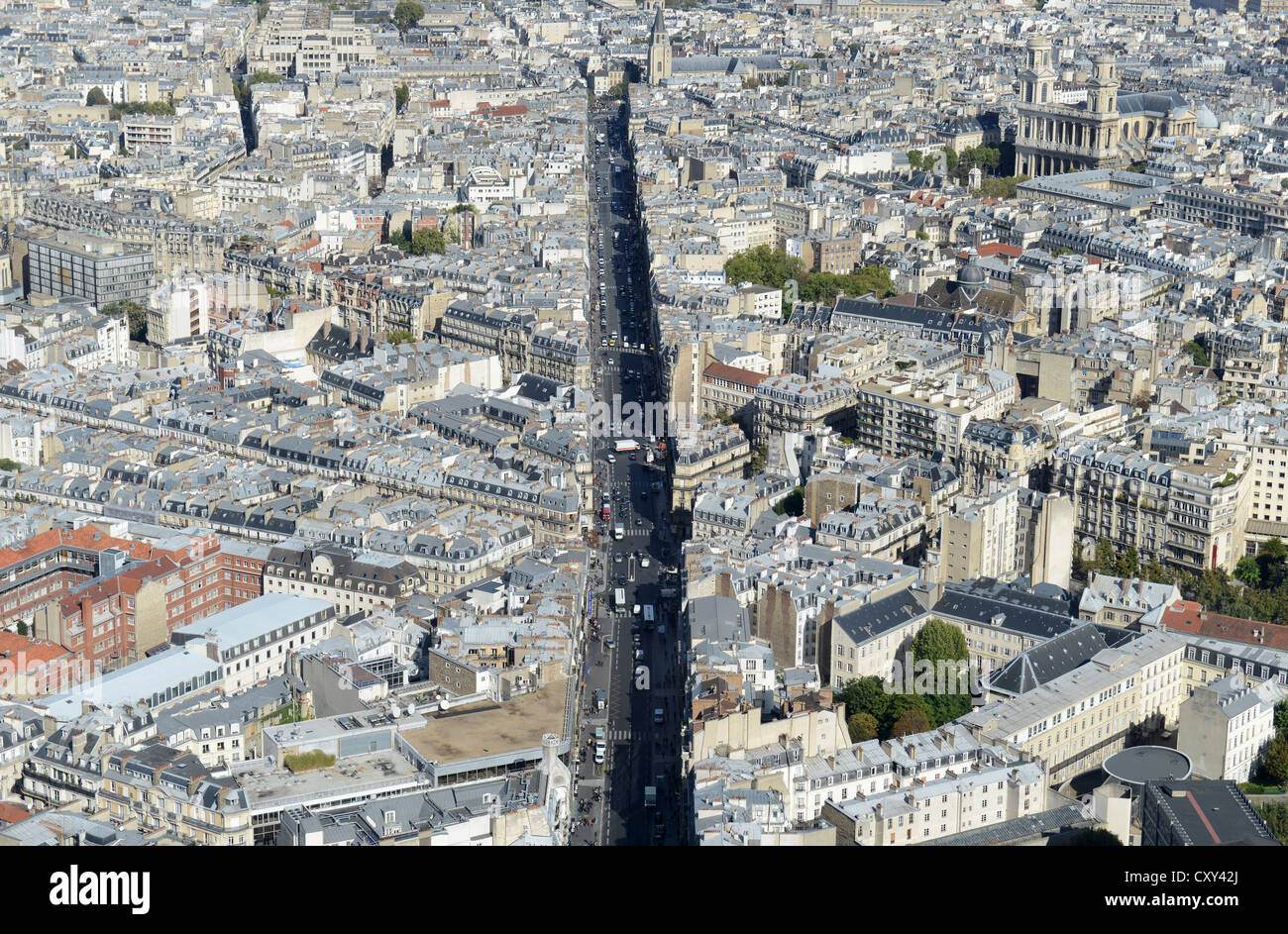 Paris city rooftops hi-res stock photography and images - Alamy