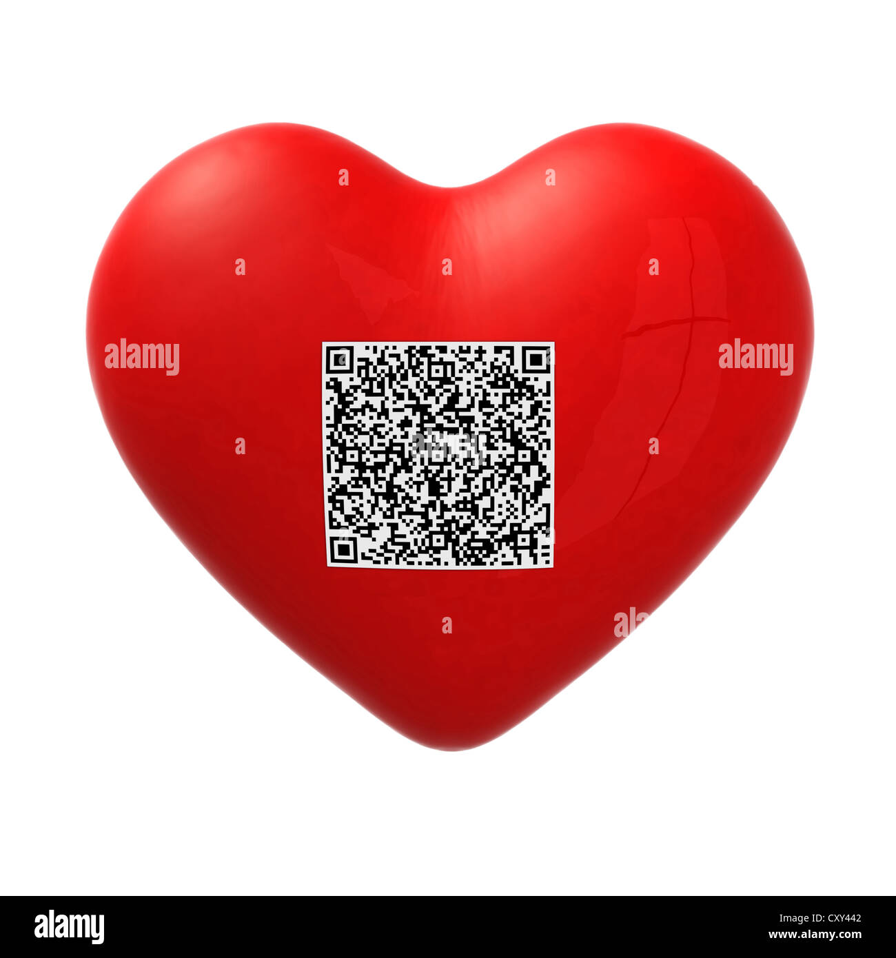Heart barcode hi-res stock photography and images - Alamy