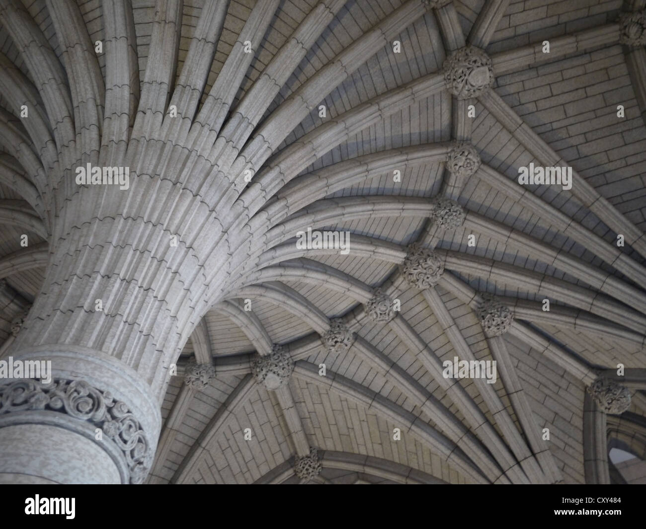centre block ceiling parliament hill ottawa Stock Photo - Alamy