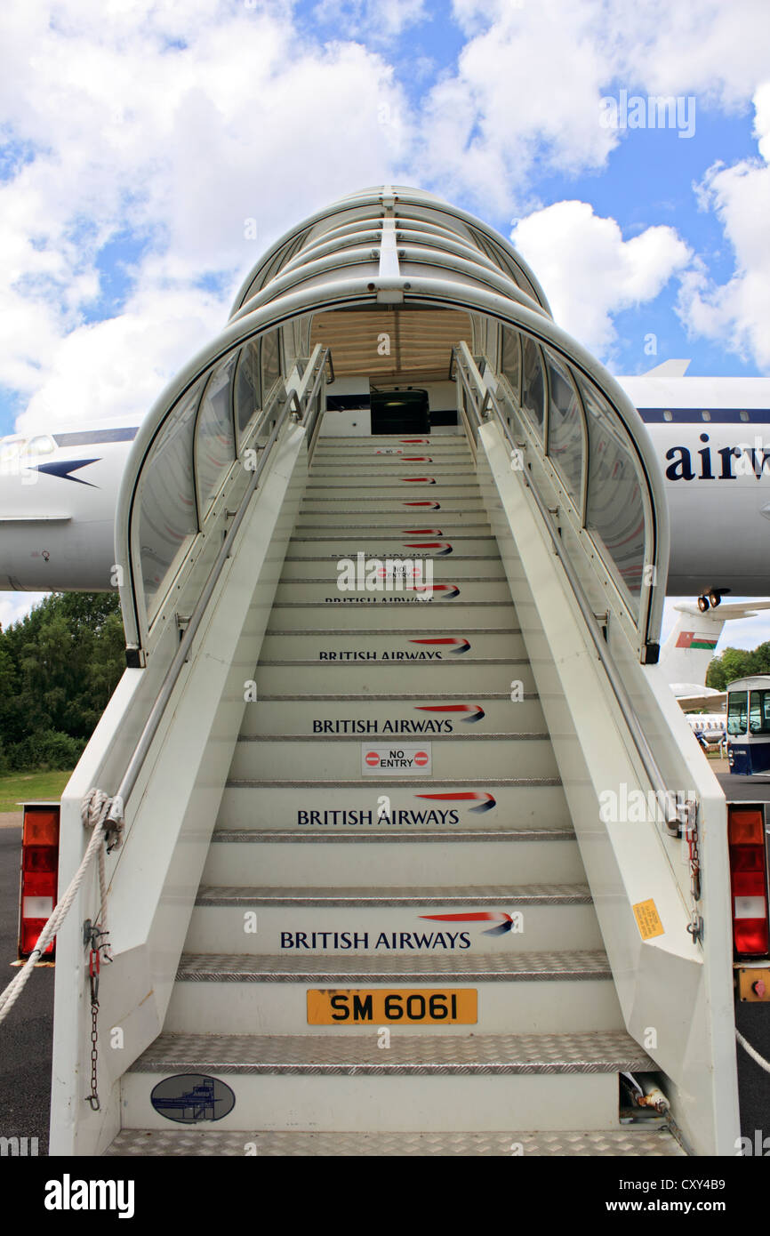 Concord at Brooklands Museum, Weybridge Surrey England UK Stock Photo ...