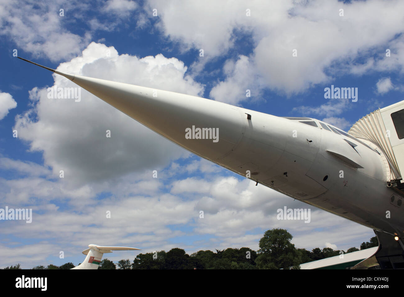 Concord at Brooklands Museum, Weybridge Surrey England UK Stock Photo ...