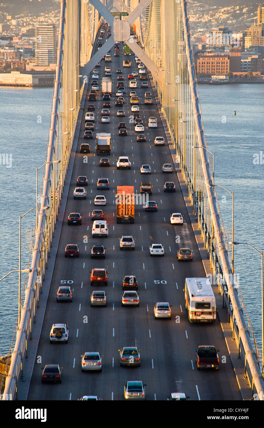 San Francisco Bay Bridge Stock Photo - Alamy