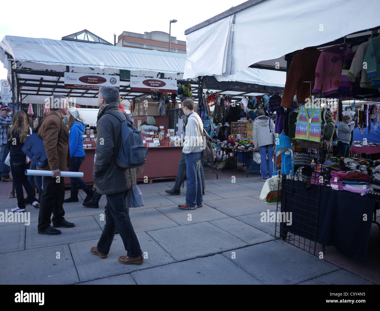 byward market ottawa Stock Photo - Alamy