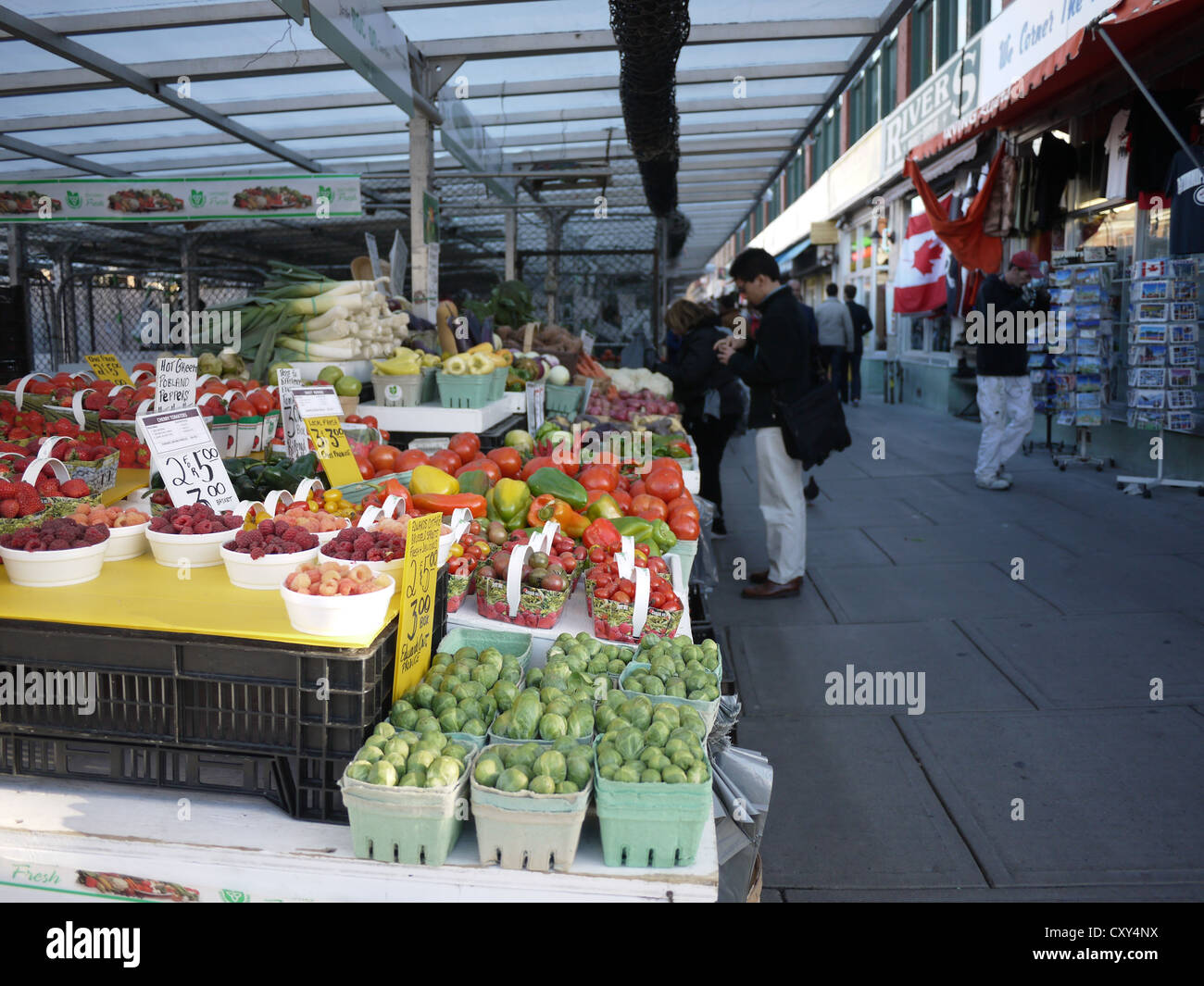 byward market ottawa Stock Photo - Alamy