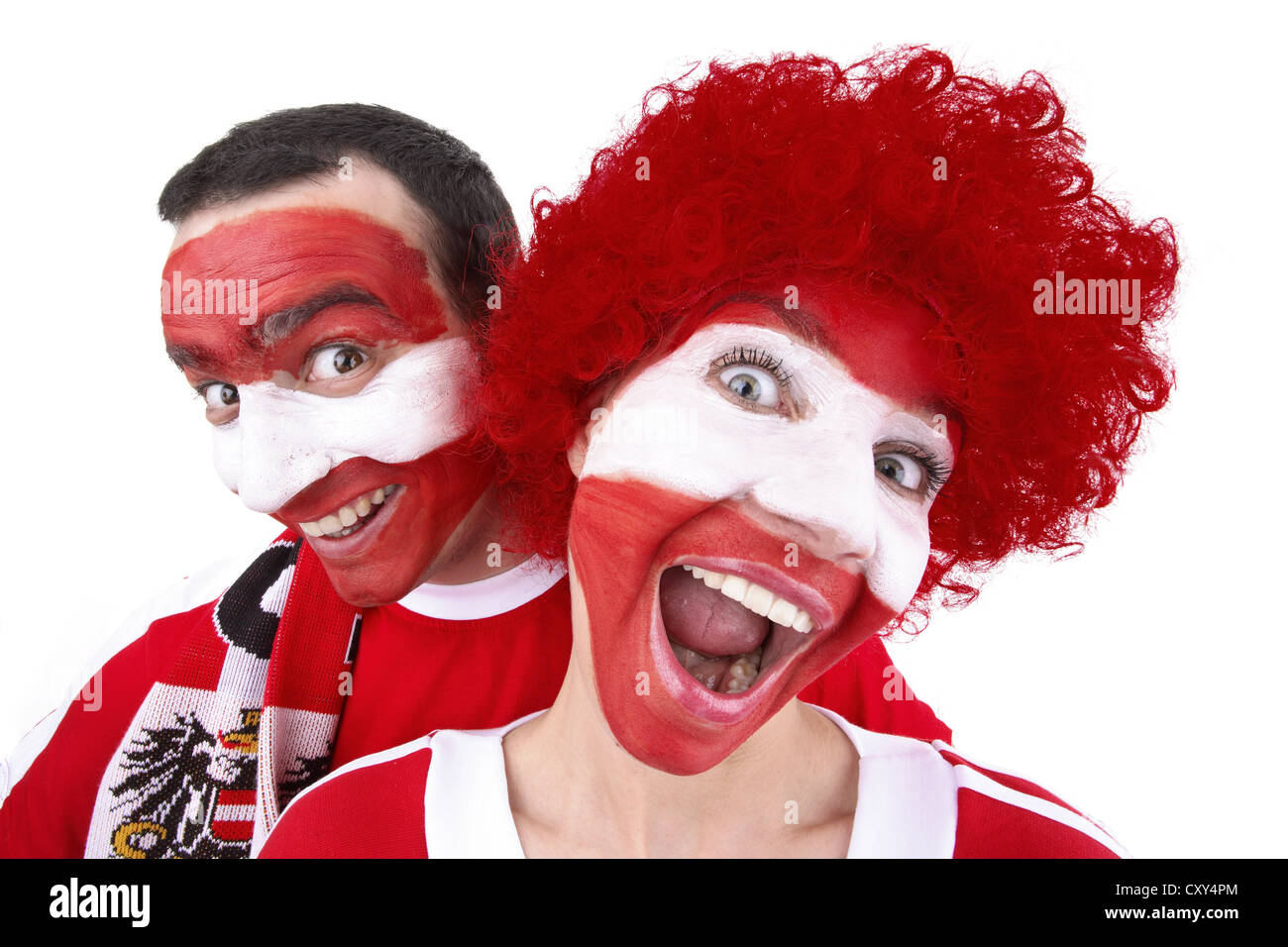 Austrian football fans hi-res stock photography and images - Alamy