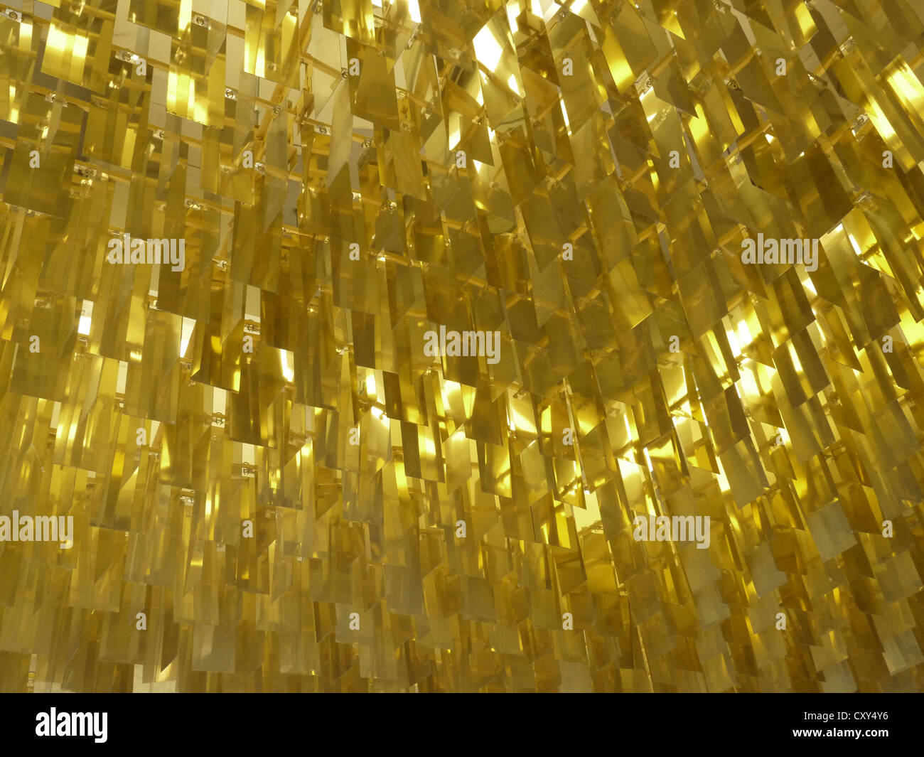 gold plate decoration ceiling Stock Photo - Alamy