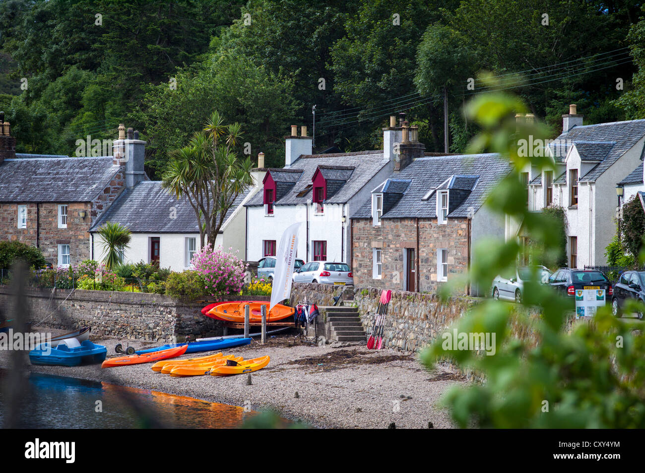 Scottish holiday village hi-res stock photography and images - Alamy