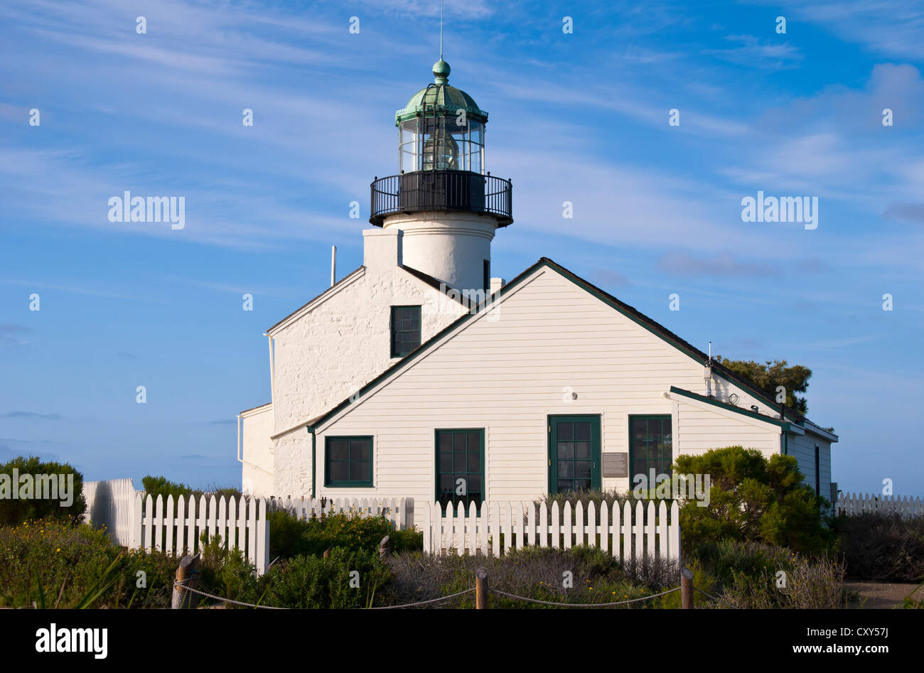 Old point loma lighthouse hi-res stock photography and images - Alamy