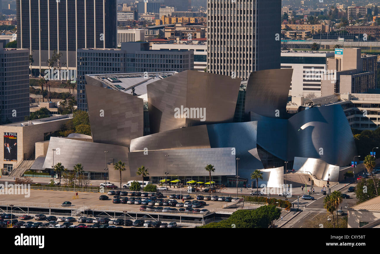 Disney concert hall exterior hi-res stock photography and images - Alamy